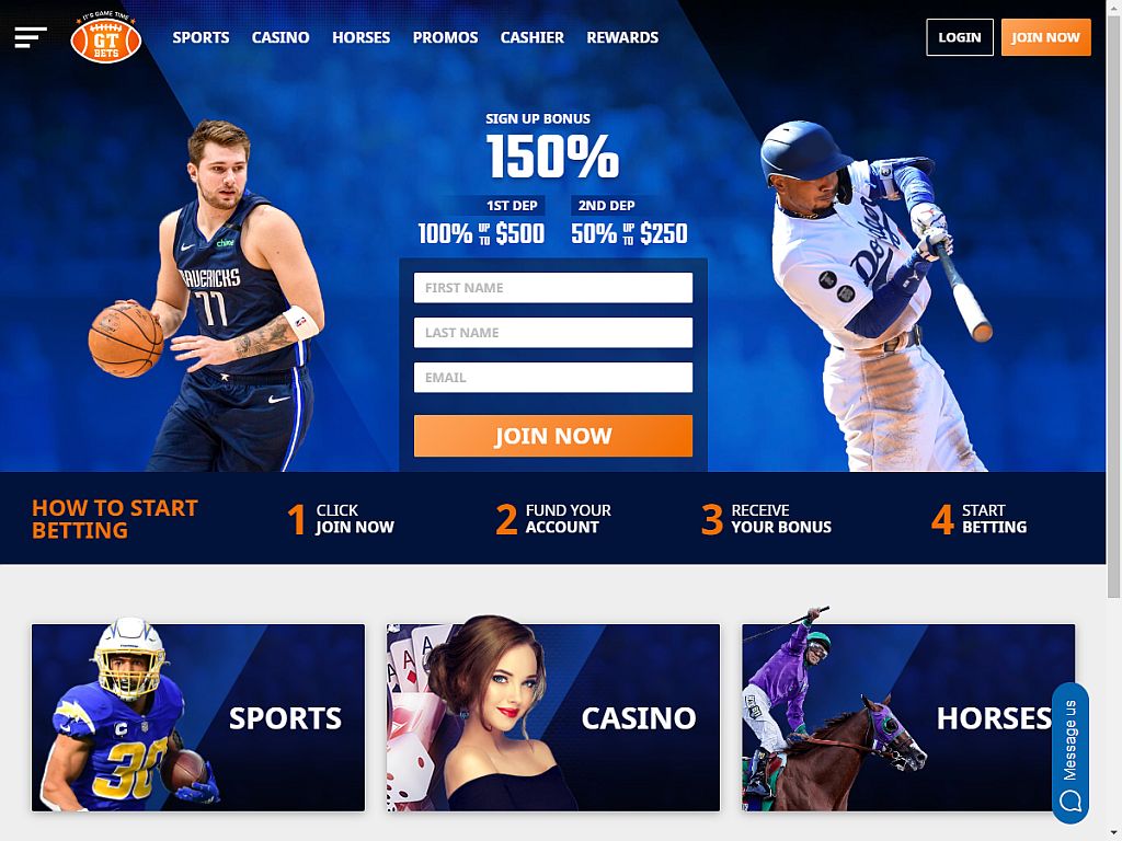 GTbets Sportsbook Review (2023) - Latest Promo Codes, Pros & Cons